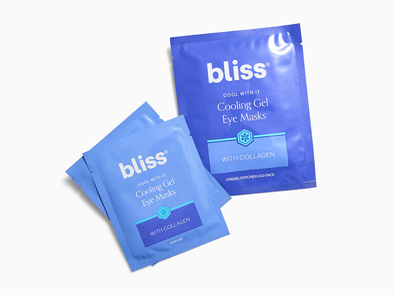 Bliss Cool With It Cooling Gel Under Eye Mask Set