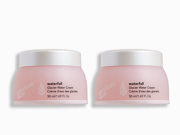Saturday Skin Waterfall Glacial Water Cream Duo