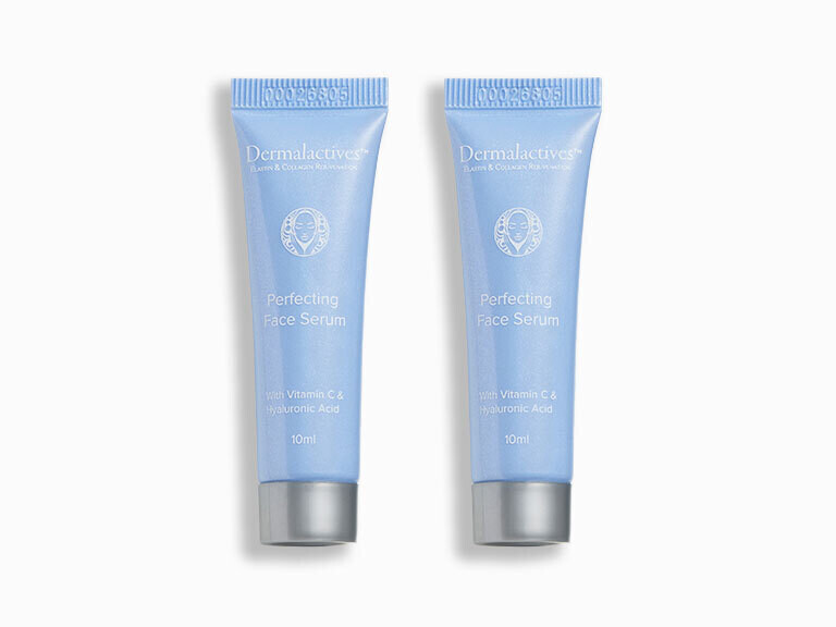 Dermalactives Perfecting Face Serum With Vitamin C Hyaluronic Acid Duo
