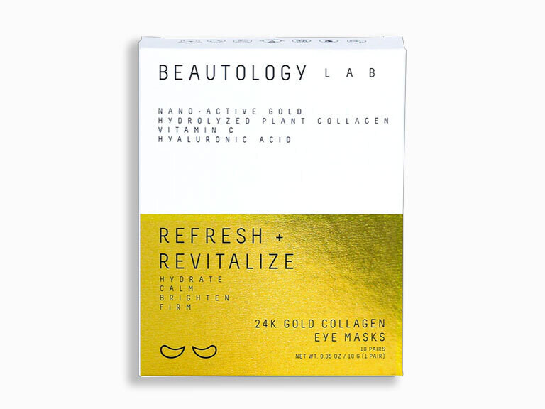 Beautology REFRESH + REVITALIZE 24K Gold Collagen Eye Masks (10 pack)