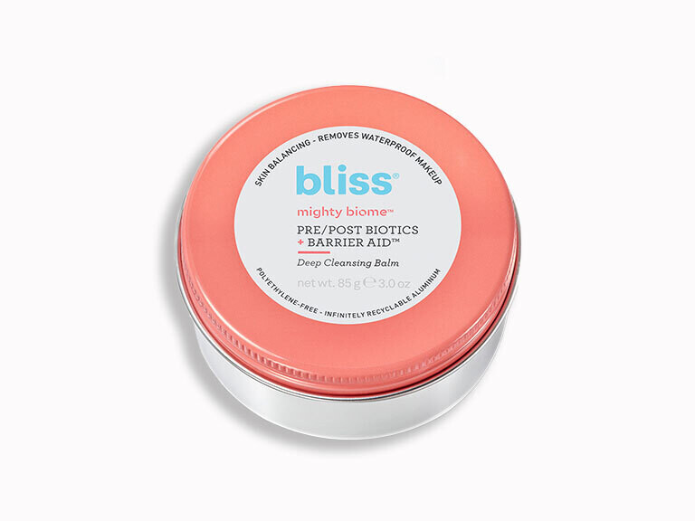 Bliss Mighty Biome Pre/Post Biotics + Barrier Aid Deep Cleansing Balm