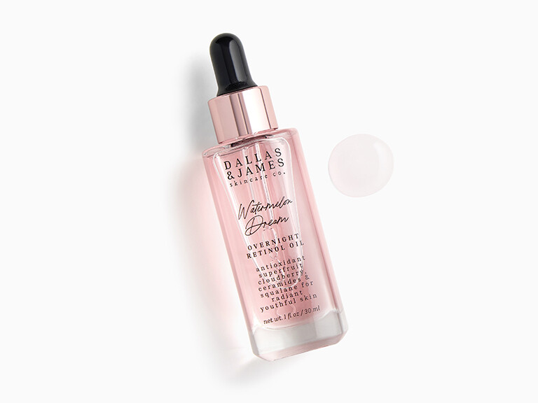 Dallas & James Skincare Co. Watermelon Dream Overnight Retinol Oil