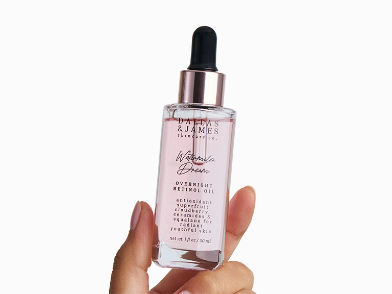 Dallas & James Skincare Co. Watermelon Dream Overnight Retinol Oil