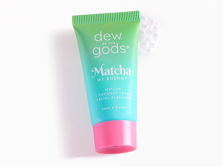 Dew Of The Gods Matcha My Energy Coconut Cream + Matcha Facial Cleanser