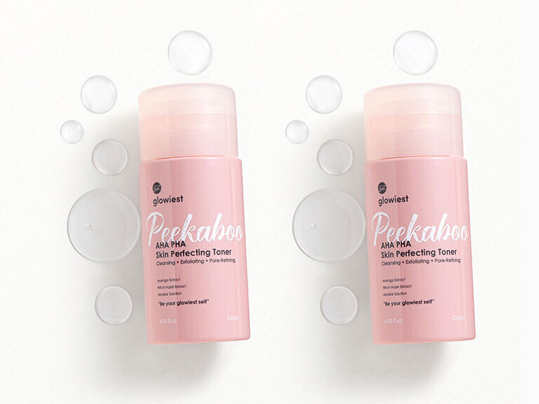 Glowiest Peekaboo AHA PHA Skin Perfecting Toner Duo