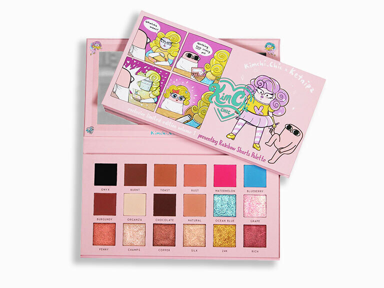 Kimchi Chic Beauty Kimchi X Ketnipz: Rainbow Sharts Shadow Palette