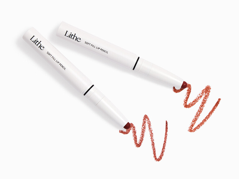 Lithe Beauty Soft Fill Lip Pencils in Dusk & Scarlet