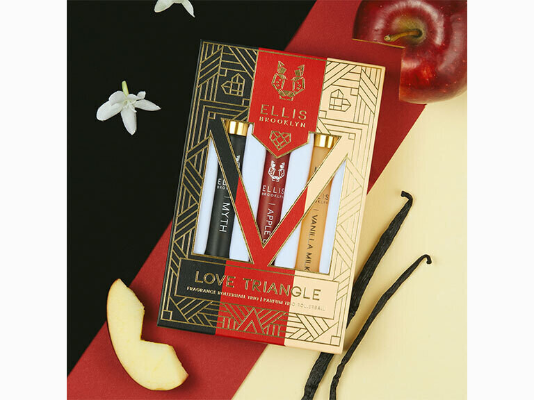 Ellis Brooklyn Love Triangle Fragrance Rollerball Trio