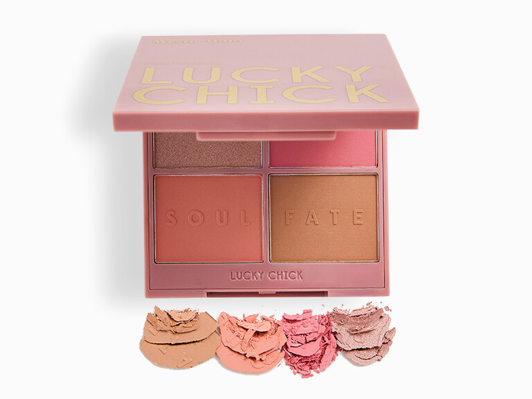 Lucky Chick Face Palette in Mystic Halo