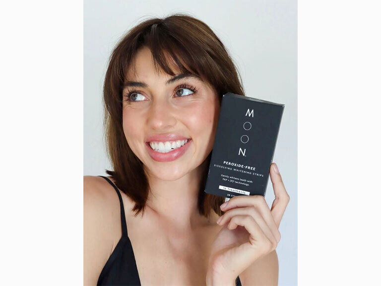 Moon Oral Care Peroxide-Free Dissolving Whitening Strips