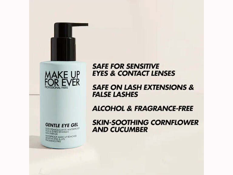 Make Up For Ever Gentle Eye Gel Waterproof Eye Lip Makeup Remover Duo