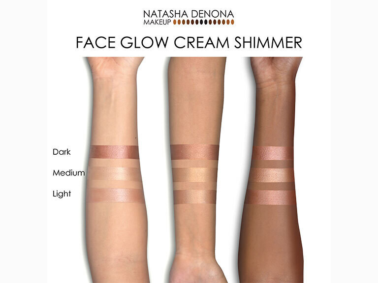 Natasha Denona Face Glow Cream Shimmer in Light