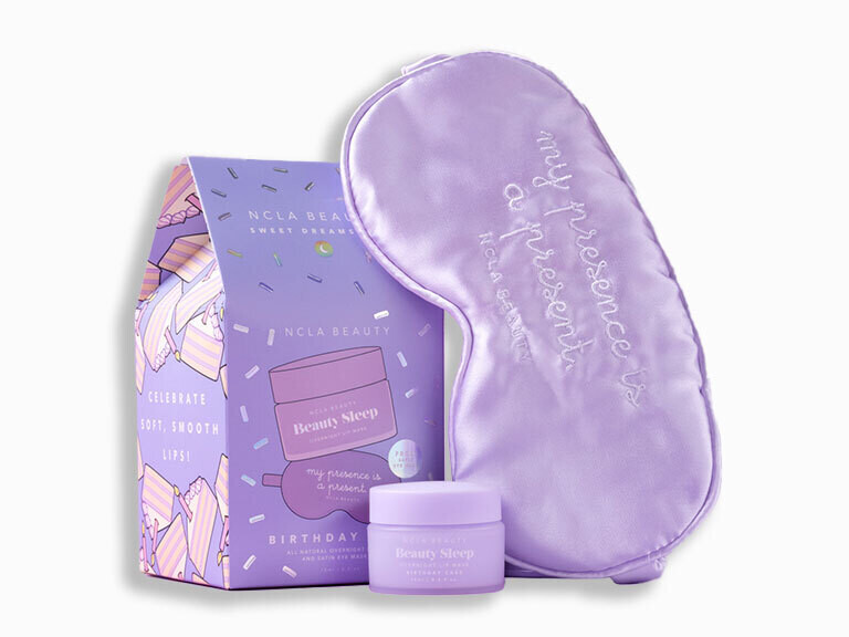 Ncla Holiday Sweet Dreams Set - Lip Mask + Satin Eye Mask